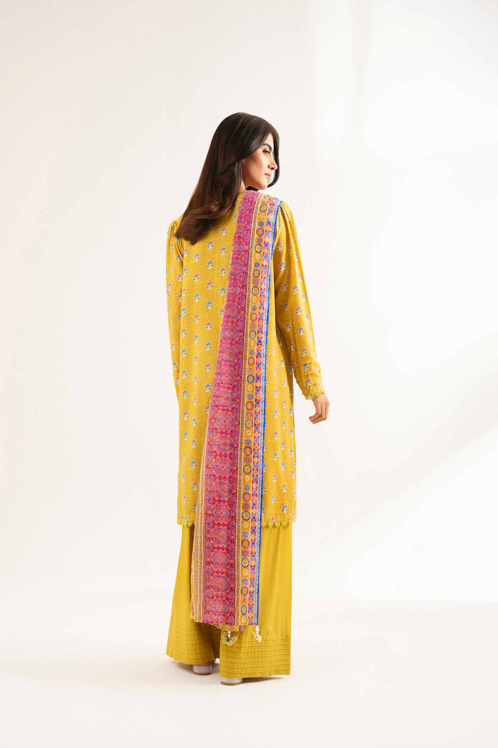 3 Piece Printed Suit Unstitched Summer 2025 Fall – NISHAT