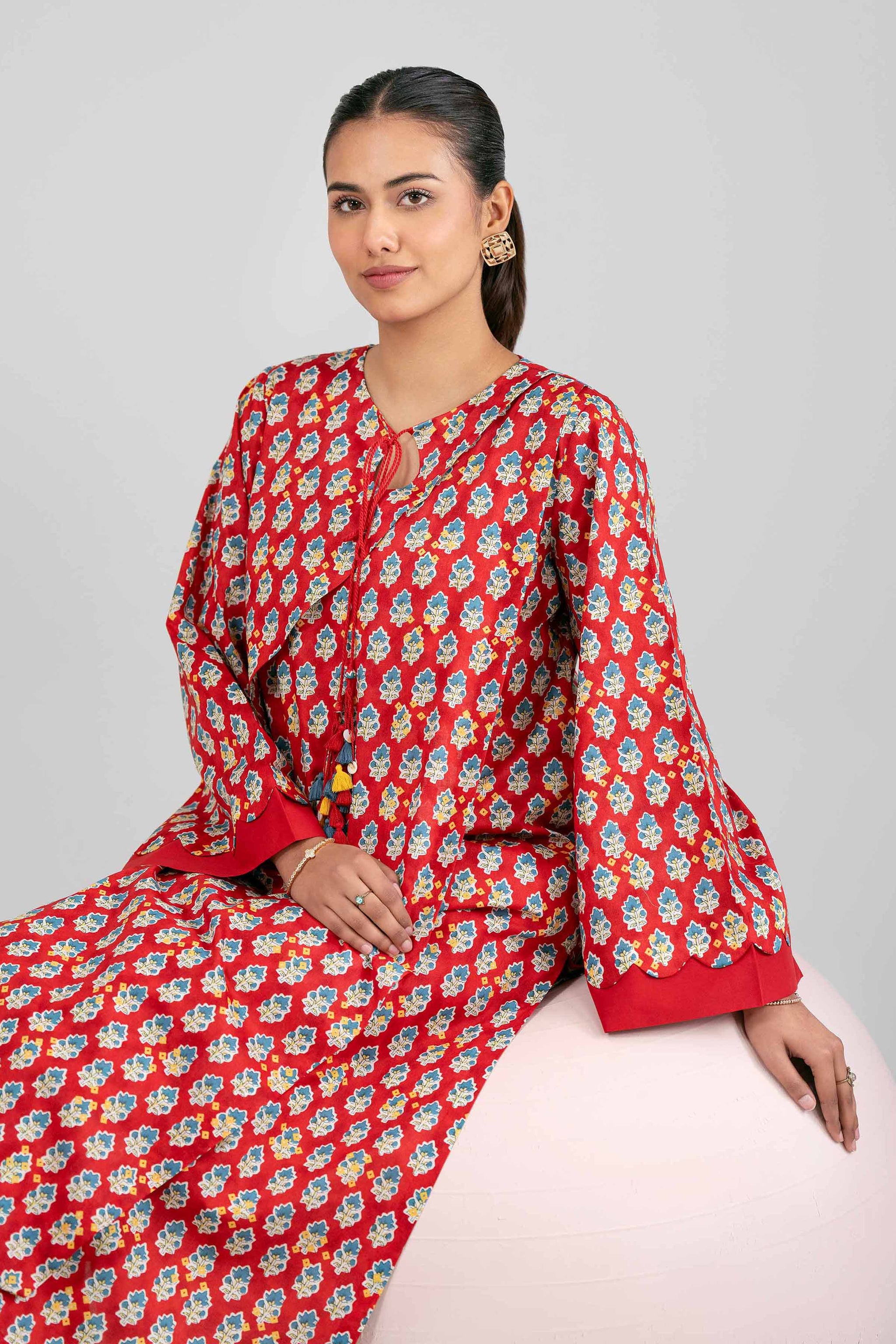 1 Piece Printed Loose Fabric Freedom To Buy Summer 2026 Eid-1
