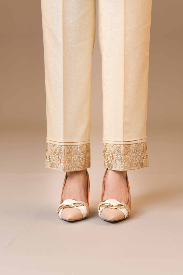NISHAT | Basic-Embroidered-Dyed Ladies Trouser-Shalwar-Lowers-Pant